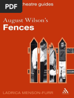August Wilson + Fences | PDF | Fences (Play)