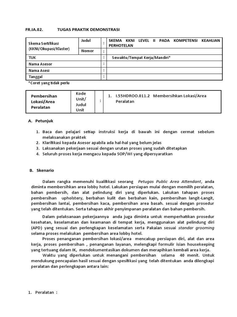2023 - Tugas Praktek Demonstrasi | PDF