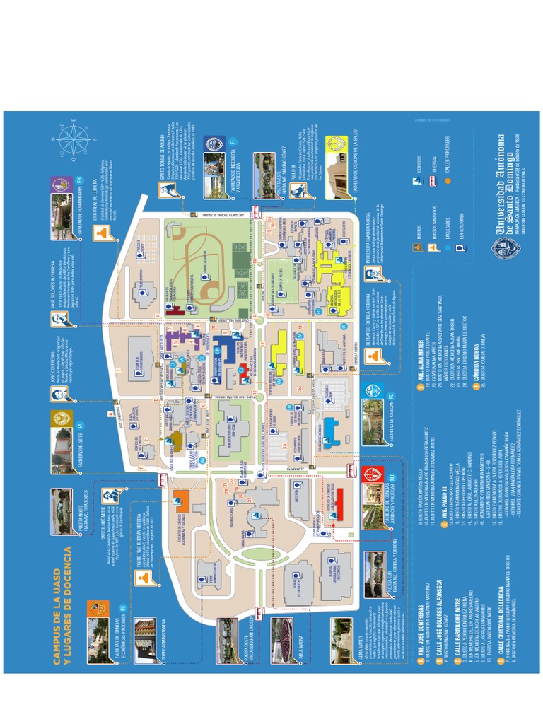 Mapa de La Uasd | PDF