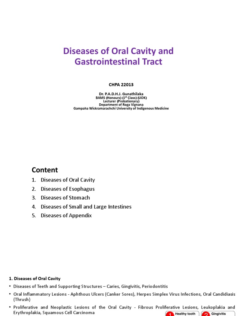 GIT Pathology | PDF | Esophagus | Gastroesophageal Reflux Disease