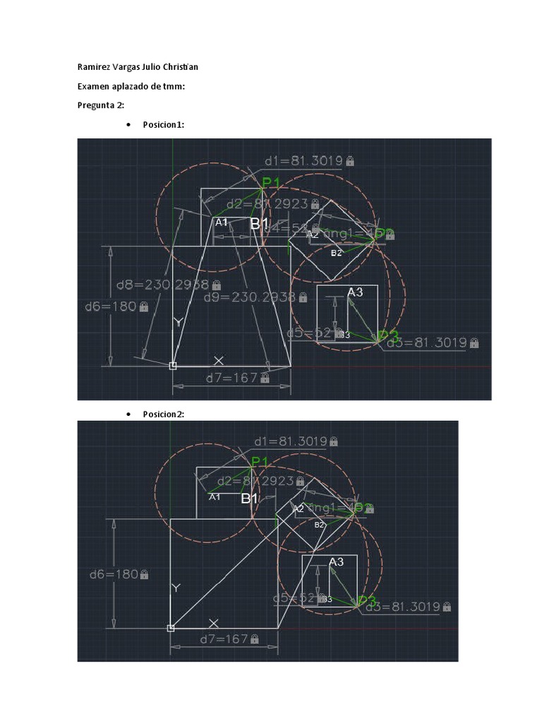 Ramirez Vargas Julio Christian Examen de TMM (Pregunta 2) | PDF