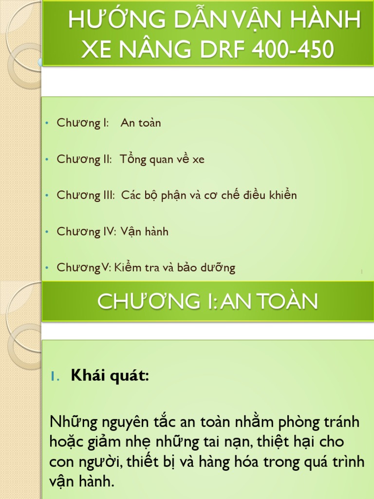 Chuong Trinh Dao Tao Van Hanh DRF 400-450 | PDF