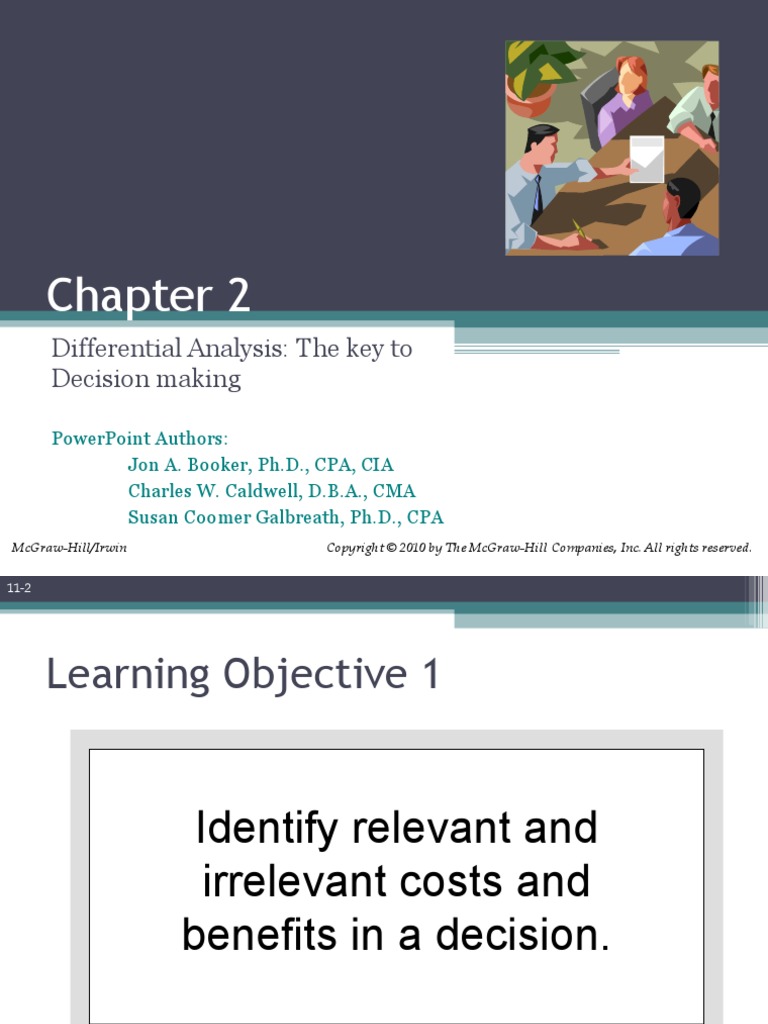 Chapter 2 Differential Analysis The Key To Decision Making | PDF | Expense | Cost