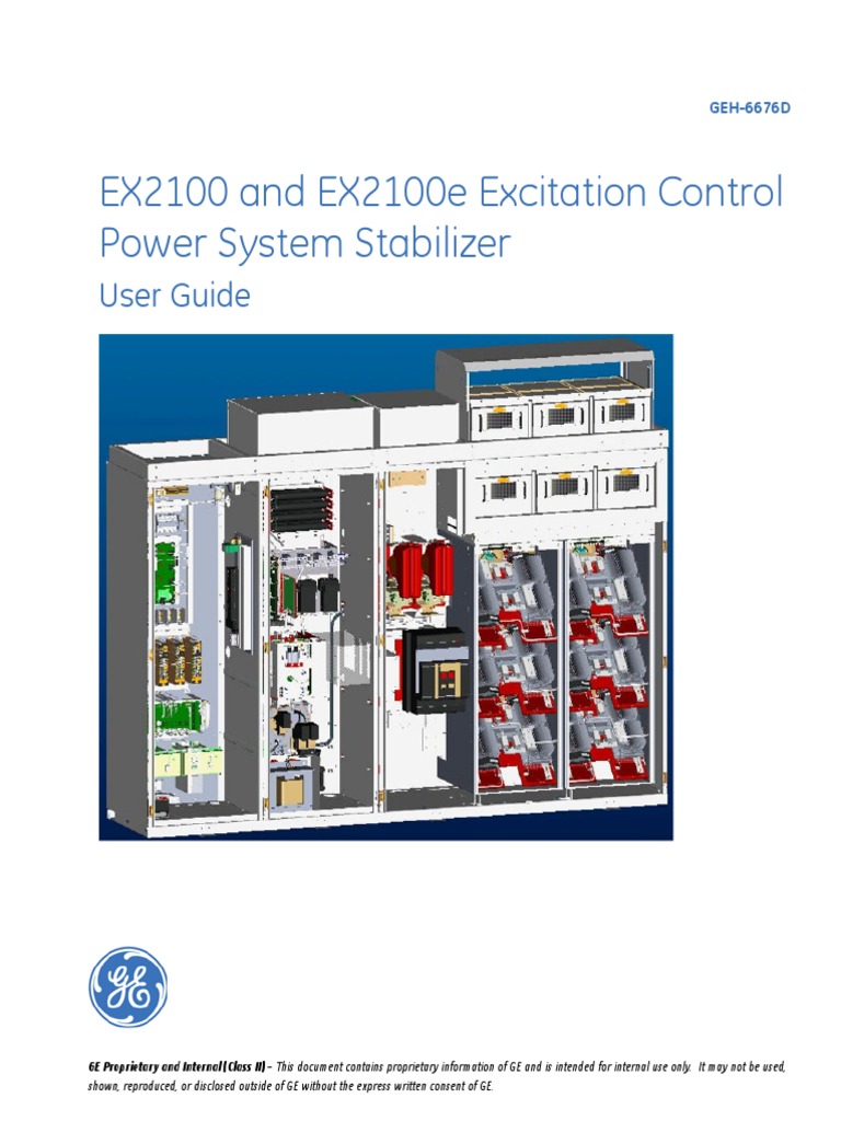 GEH-6676 - EX2100 and EX2100e Excitation Control | PDF | Steady State ...