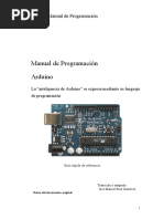 Manual Programacion Arduino | PDF | Programa de computadora | Programación