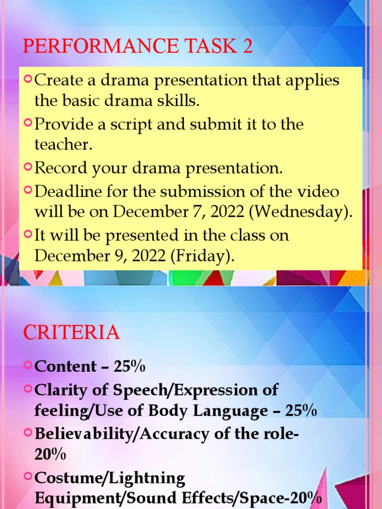 Contemporary Arts Powerpoint-Performance Task 2 | PDF
