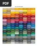 NRF Color Codes | PDF | Pastel | Grey