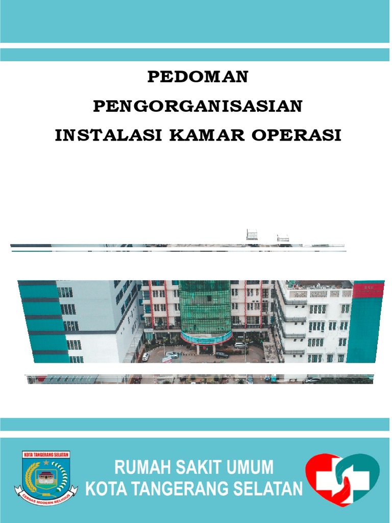 Pedoman Pengorganisasian Instalasi Kamar Operasi | PDF