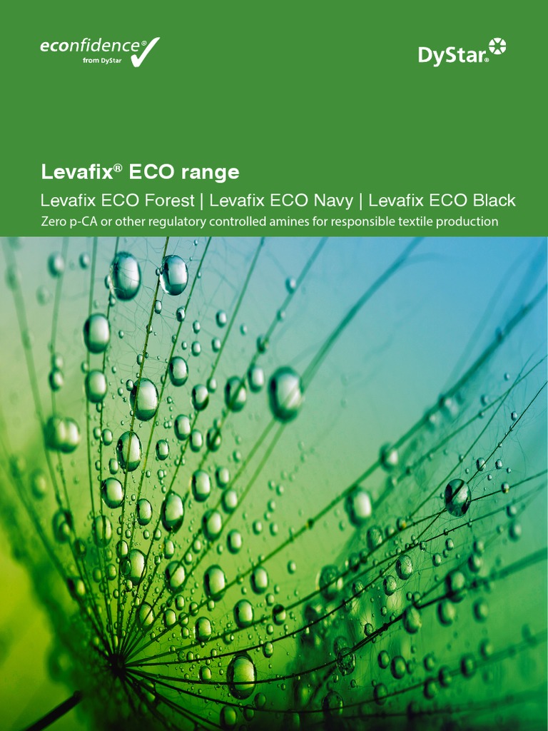 Levafix ECO Black Brochure 14 Nomarks | PDF | Dyeing | Dye