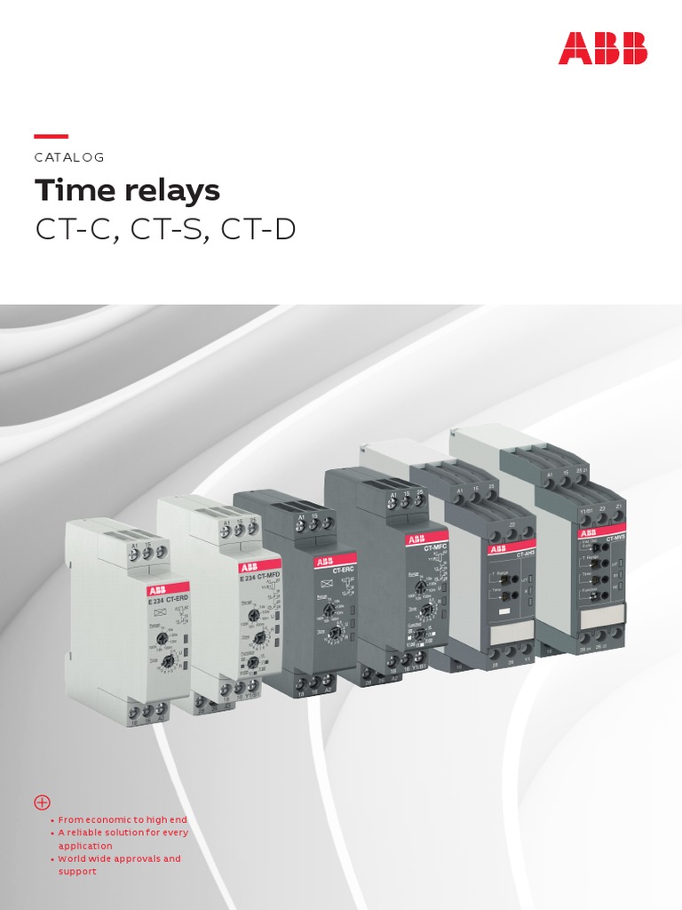 2CDC110004C0210 01 I ERC Time Relays Catalog Singles | PDF | Relay ...