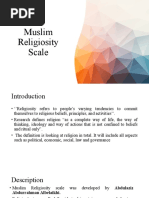 Religious Orientation Scale (ROS-R) | PDF