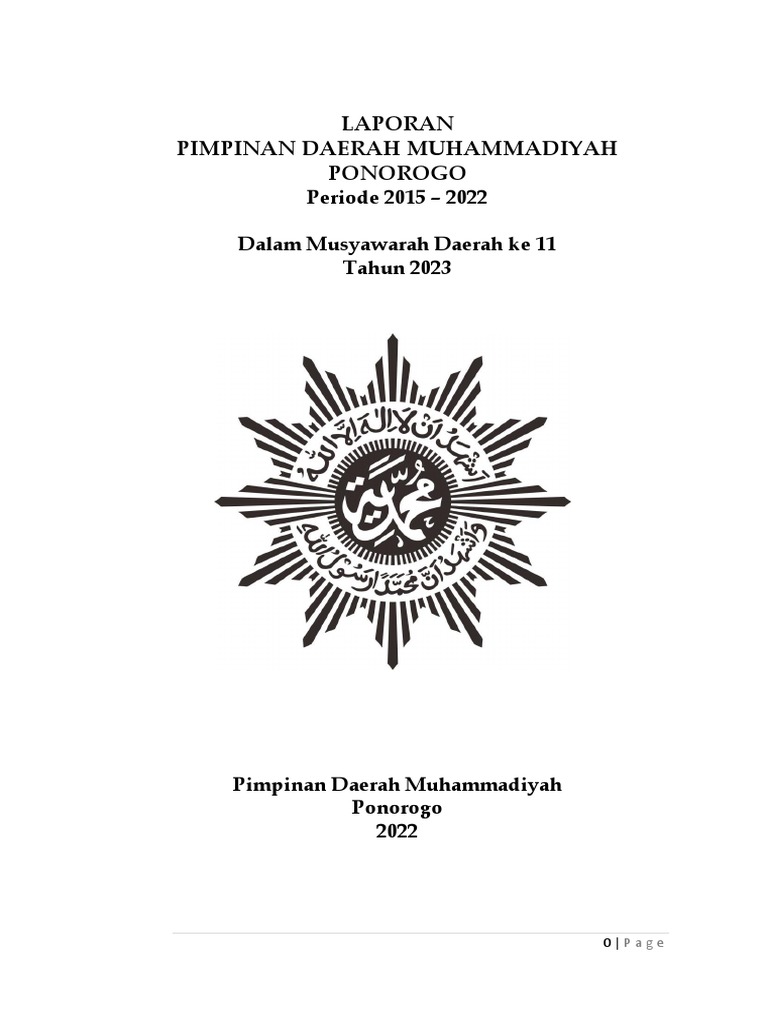 Laporan PDM 2015 2022 Revisi | PDF