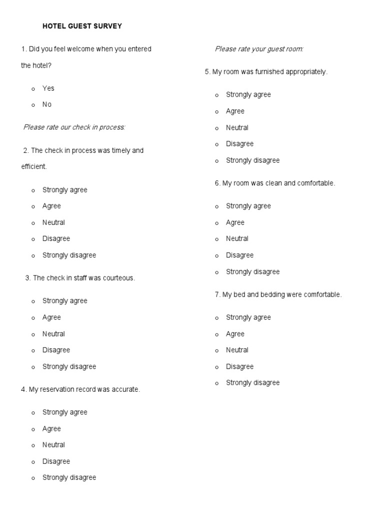 Hotel Guest | PDF | Hospitality Industry