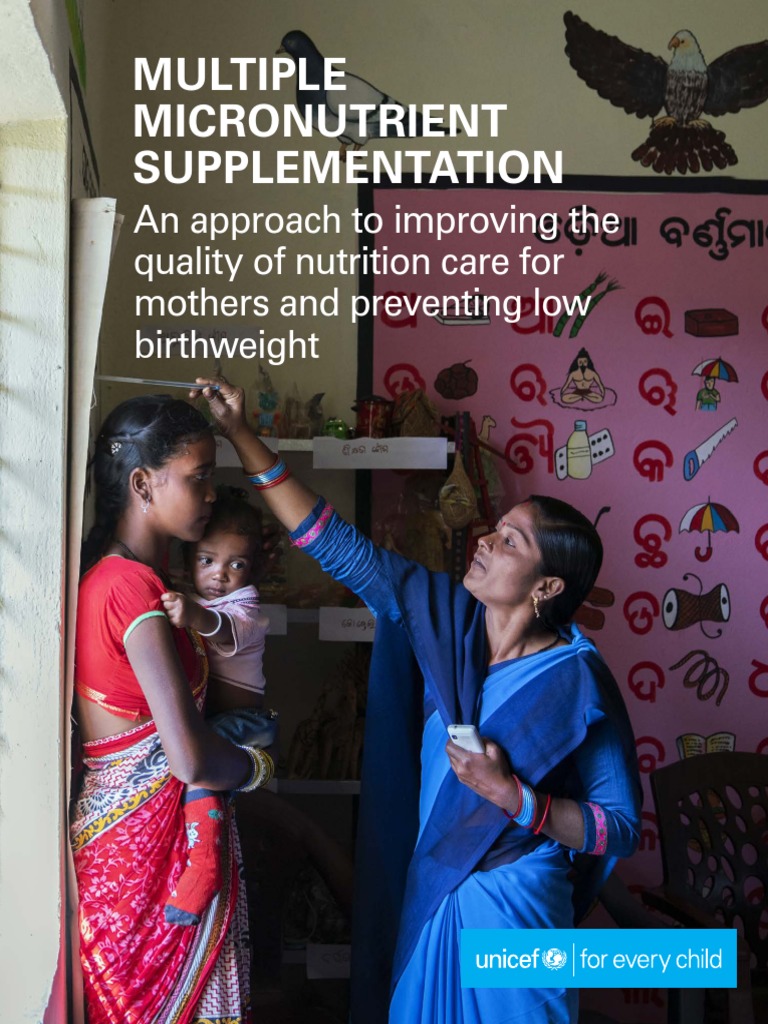 UNICEF MMS Advocacy Brief | PDF | Malnutrition | Micronutrient