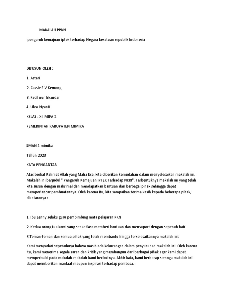 Makalah Ppkn-Wps Office | PDF