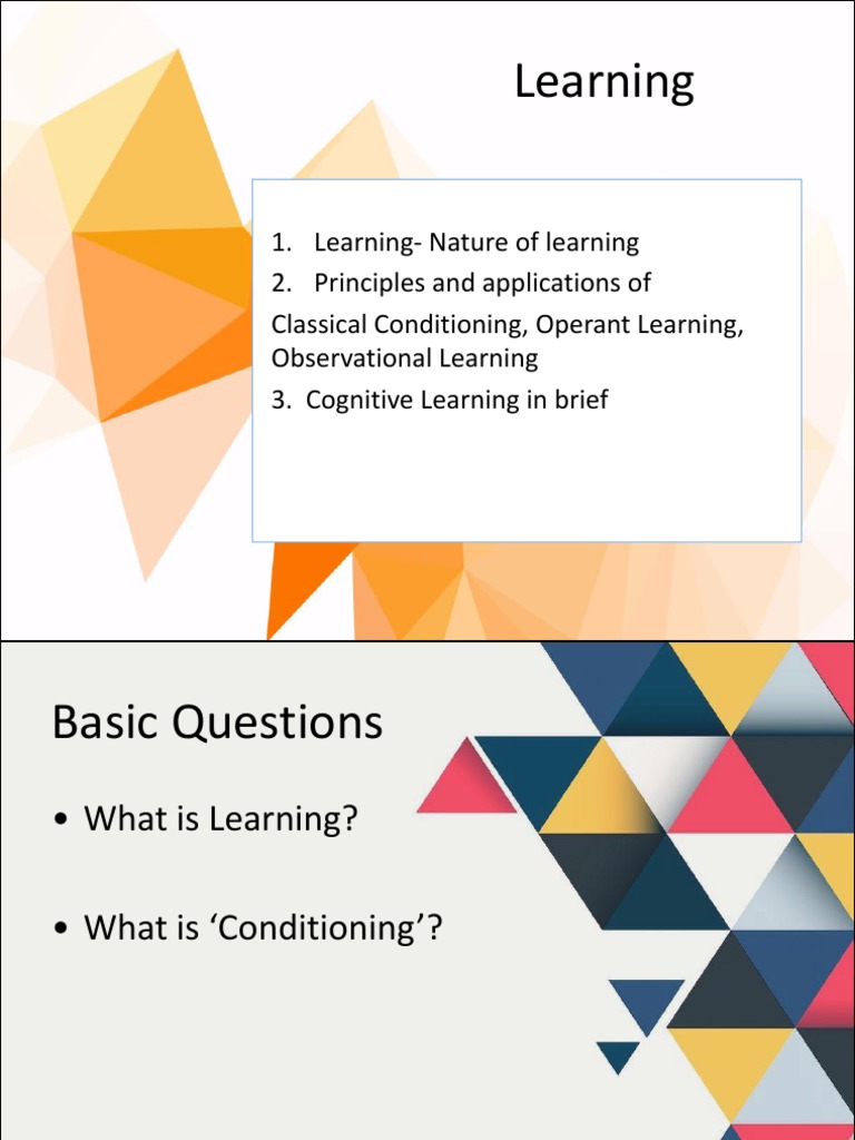 Classical Conditioning Updated | PDF | Classical Conditioning | Learning