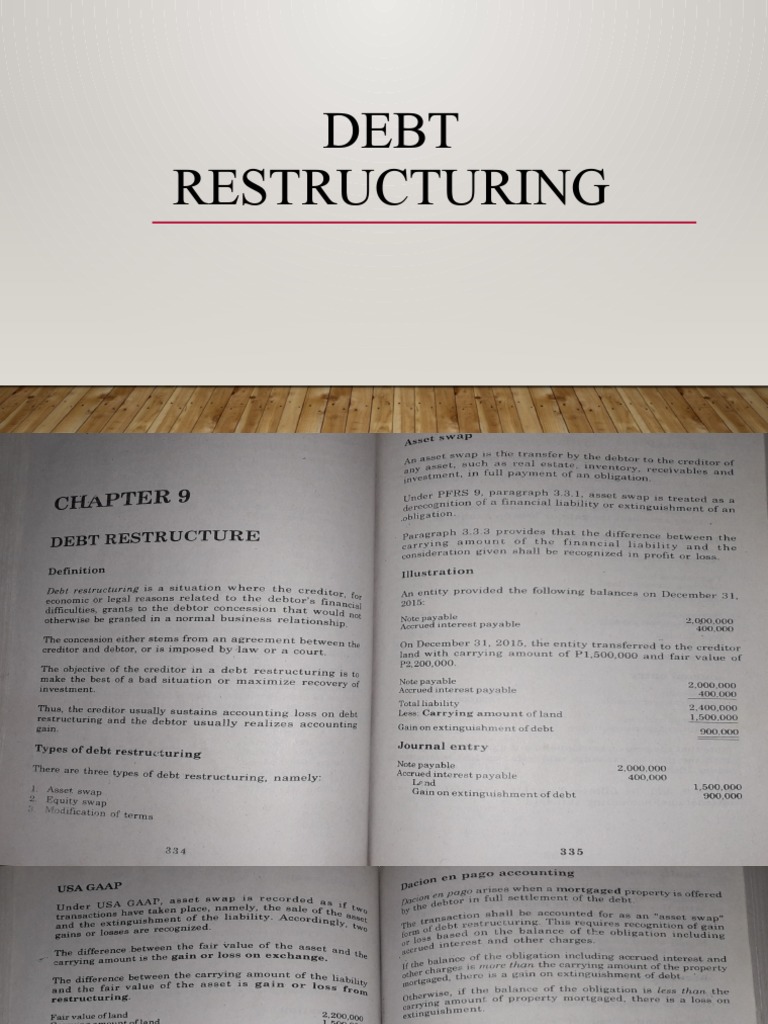 Debt Restructuring | PDF