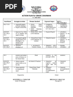 Action Plan Grade Level Coordinatorship | PDF | Reading Comprehension | Reading (Process)