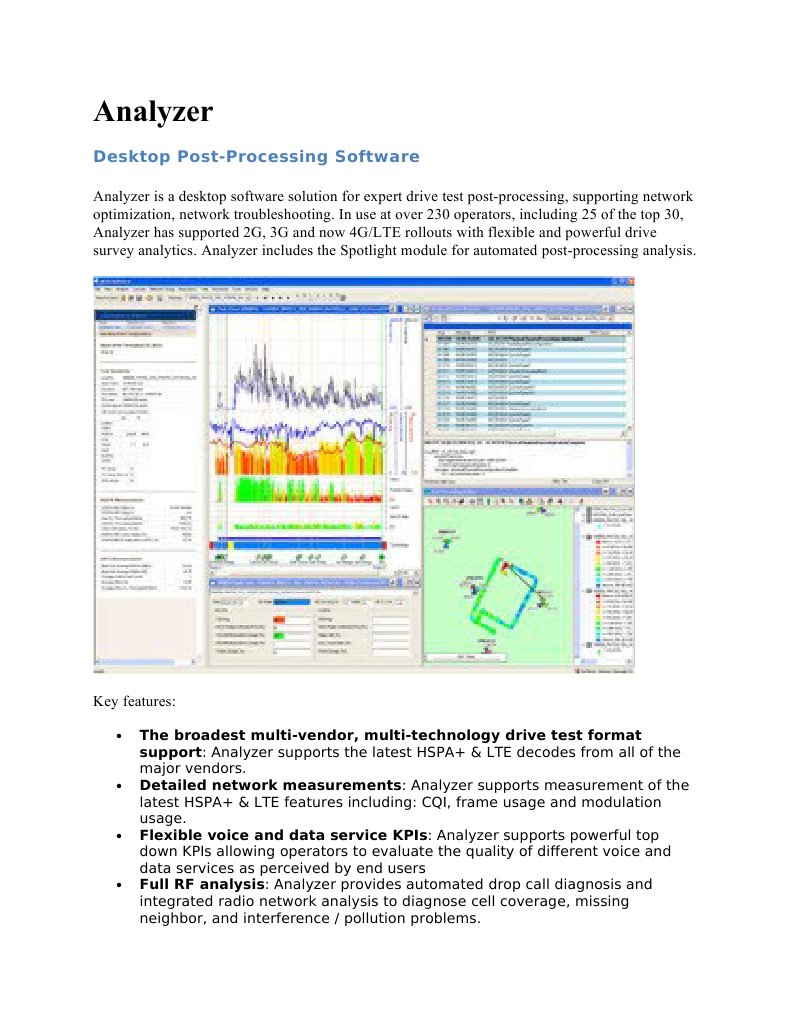 Actix Analyzer | PDF