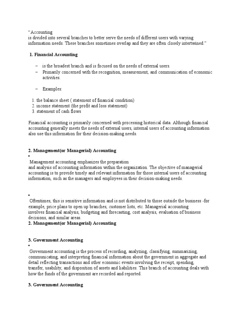 Accounting | PDF | Accounting | Audit