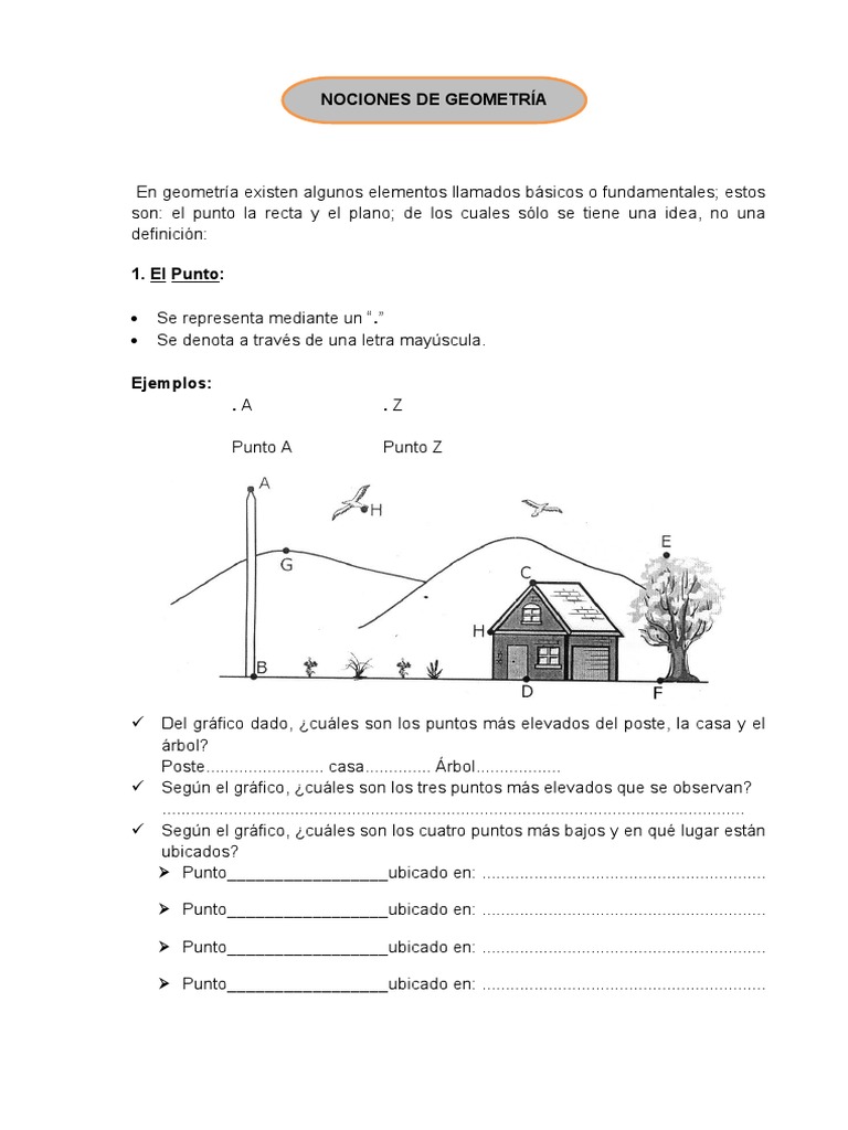 Elementos Básicos de Geometría | PDF | Geometría | Geometría Elemental