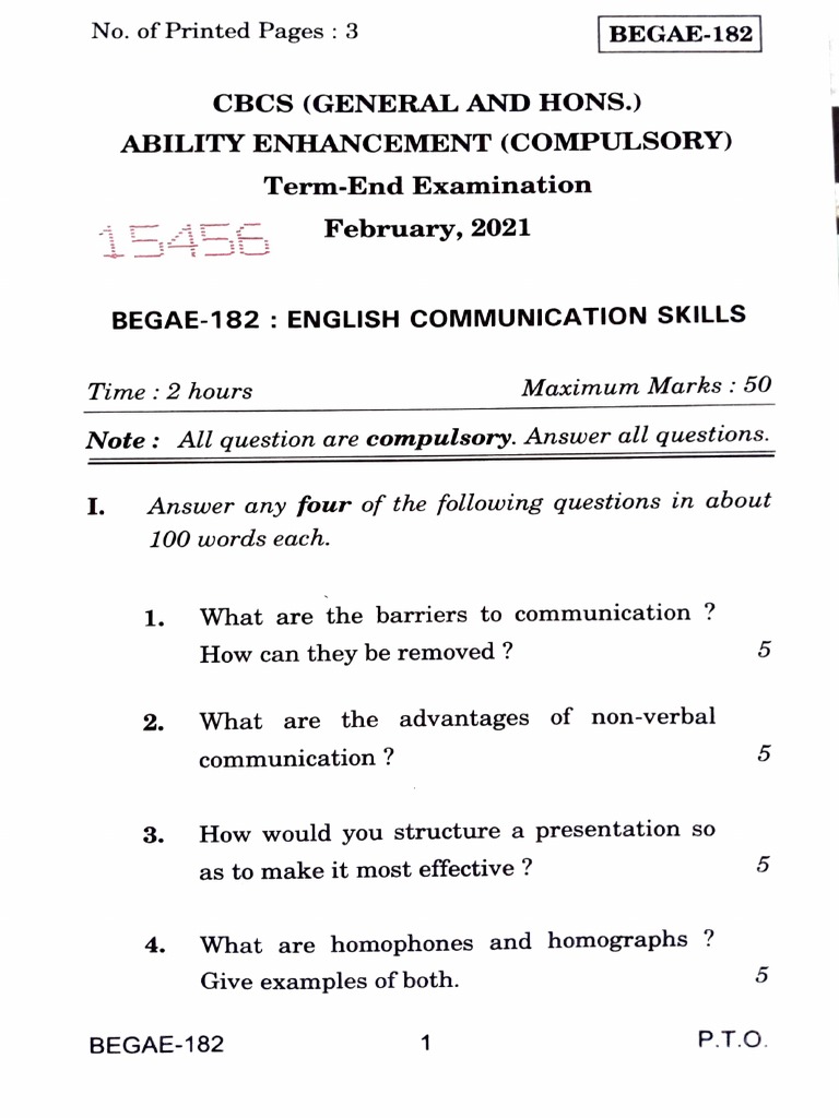 Begae 182 | PDF | Communication | Human Communication