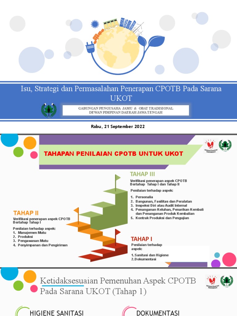 Isu Strategi Dan Permasalahan Penerapan CPOTB Pada Sarana UKOT | PDF