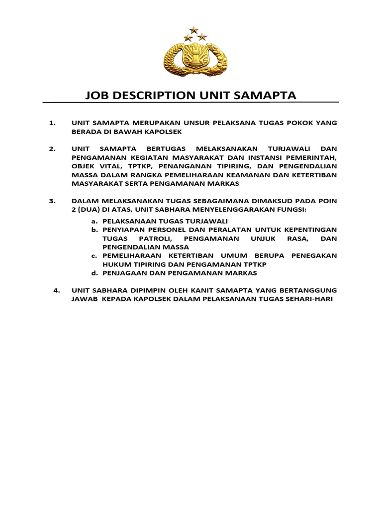 Unit Samapta | PDF