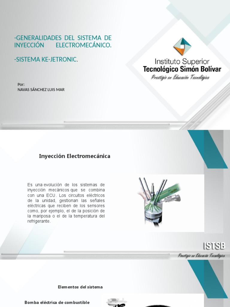 Sistema KE Jetronic | PDF | Inyección de combustible | Acelerador