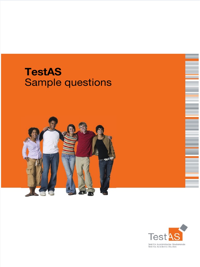 TestAS - Sample Questions - en - 2013 | PDF | Science | Engineering