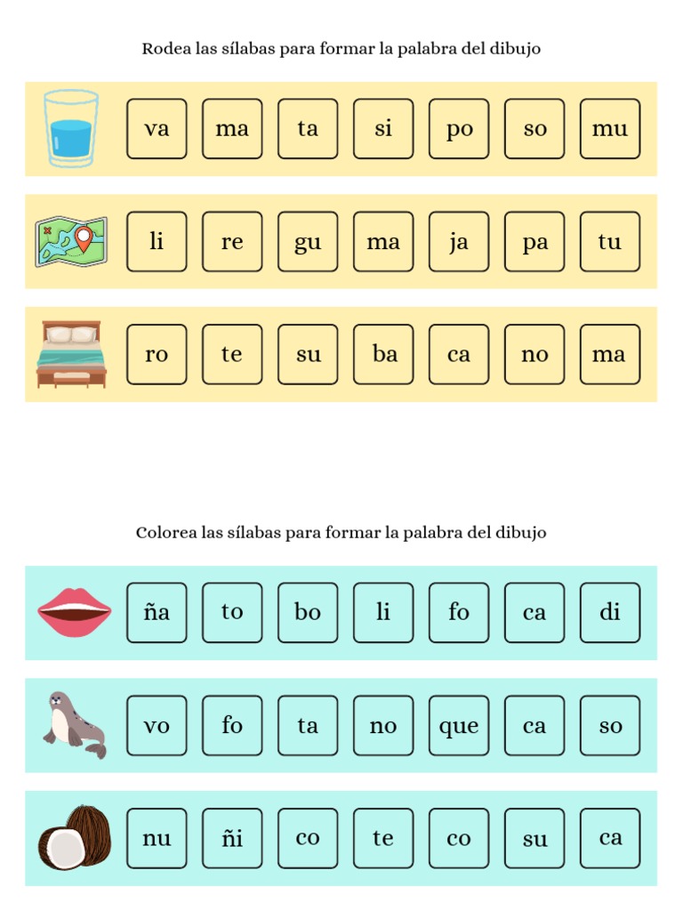 Conciencia Silabica | PDF