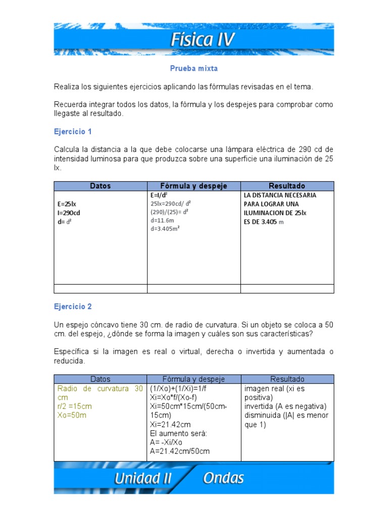 Fisica Act 7 | PDF | Encendiendo | Ligero