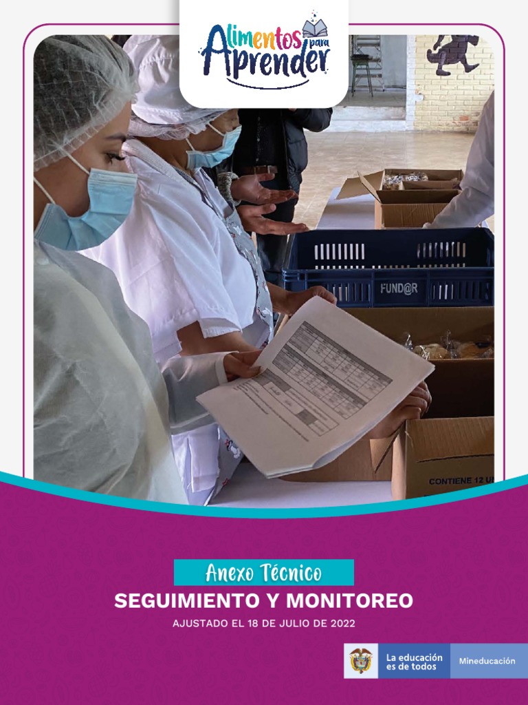 Anexo Seguimiento y Monitoreo 2022 | PDF | Planificación | Monitoreo y ...