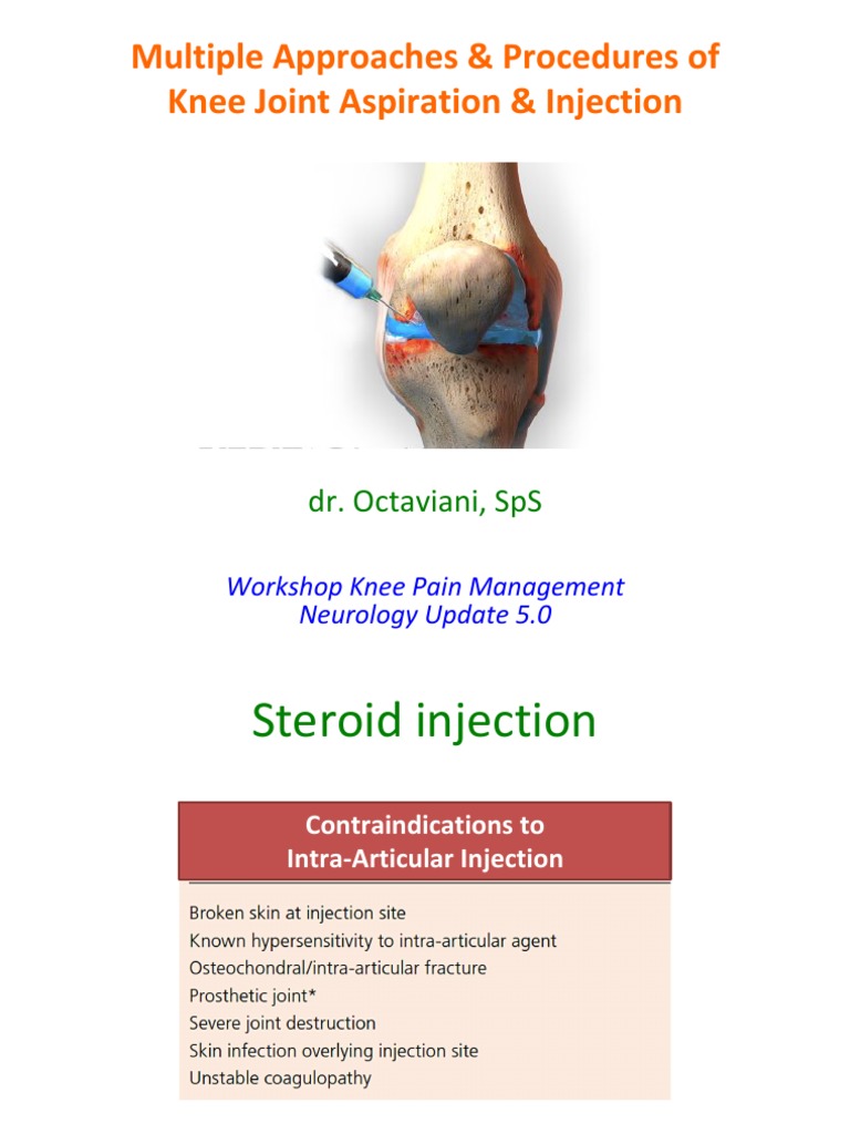 Knee Injection | PDF