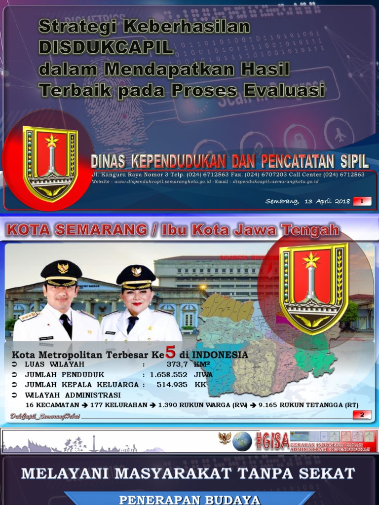 Contoh Dukcapil Semarang | PDF