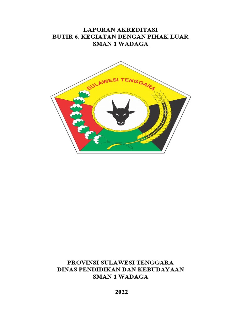 BUTIR 6 LAPORAN AKREDITASI. Kerja Sama Dengan Pihak Luar | PDF