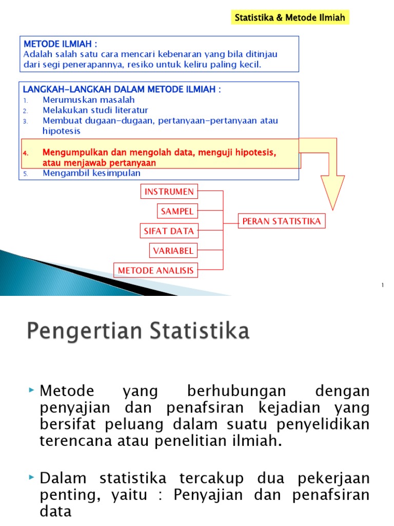 Materi 1 Statistik | PDF