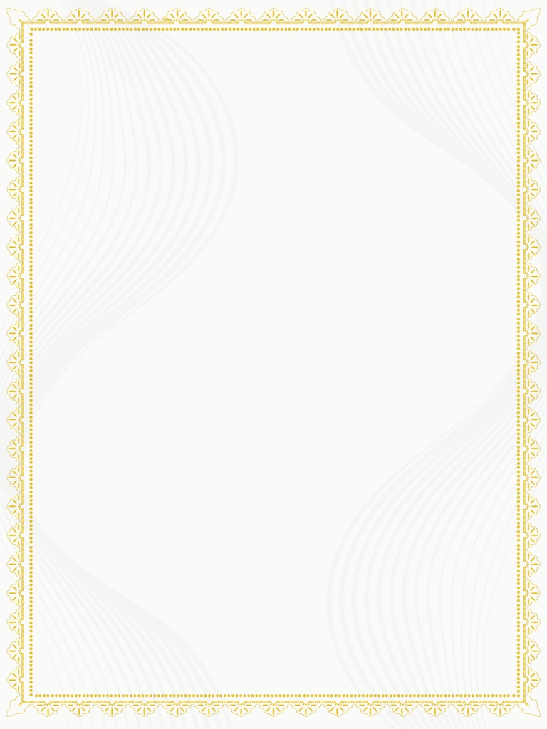 Certificate Frame | PDF