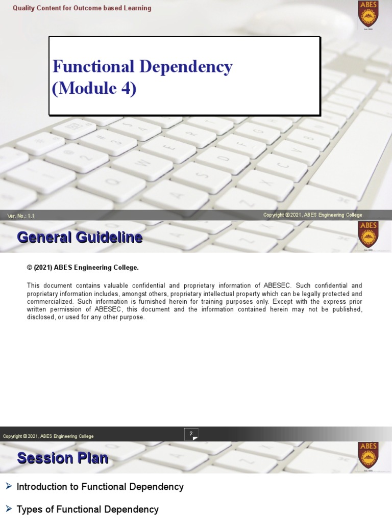 FDs Complete | PDF | Data Model | Software Design