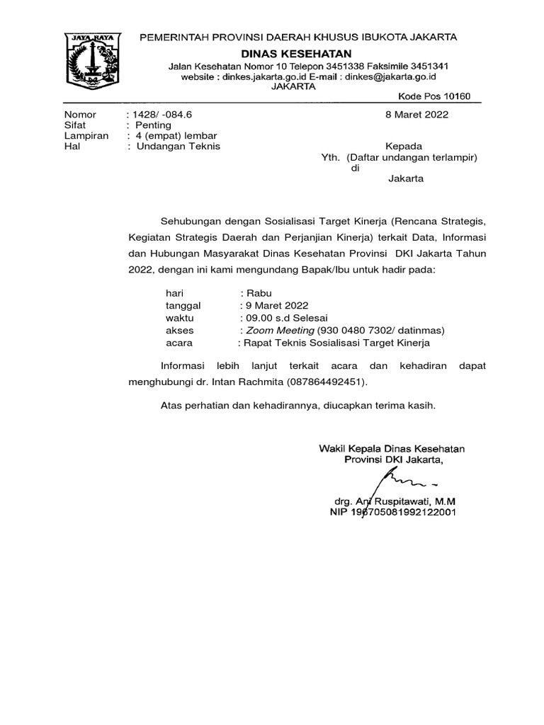 Lampiran Undangan - Final | PDF