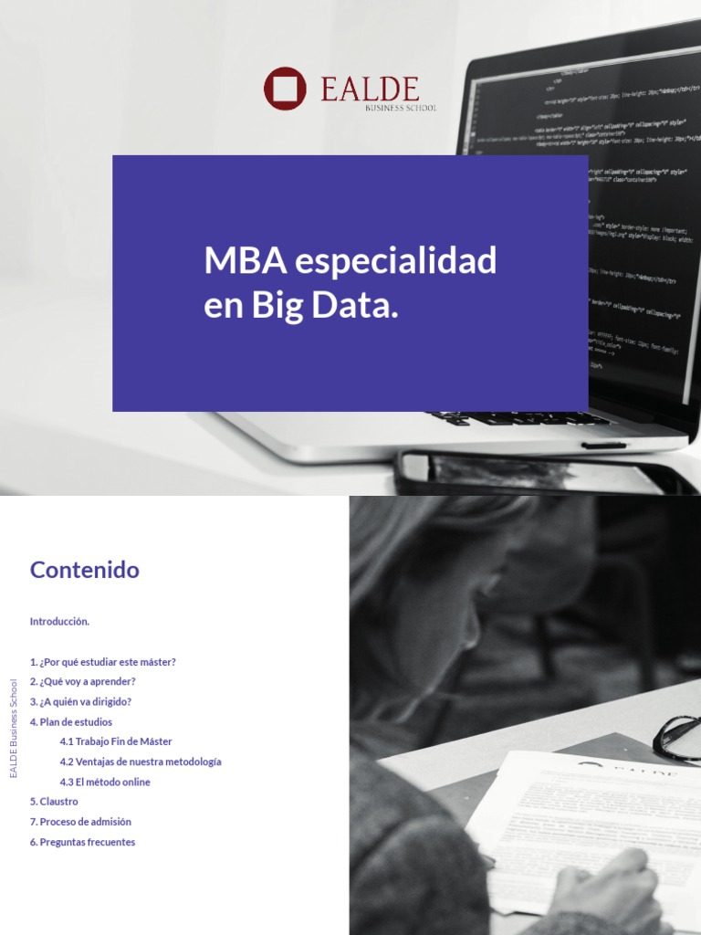 Mba Big Data | PDF | Máster en Administración de Empresas | Big Data