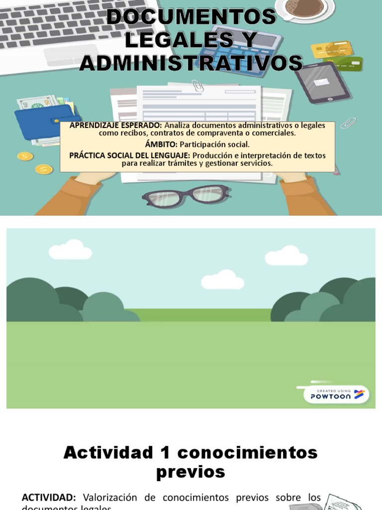 Tema 7 documentos administrativos o legales | PDF | Verbo | Lingüística