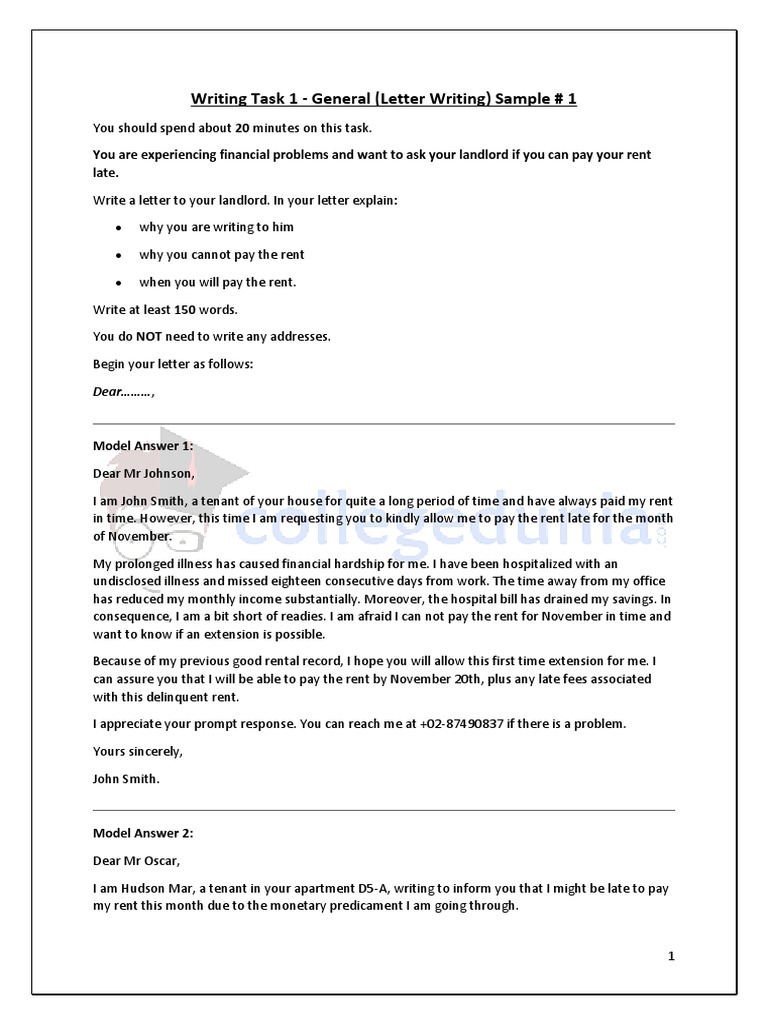 1644911084ielts Writing Task 1 - General | PDF | Point Of Sale ...