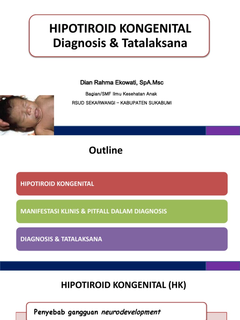Hipotiroid Kongenital | PDF | Pengembangan Diri