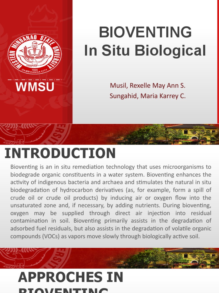 Bio Venting | Download Free PDF | Environmental Issues | Chemistry