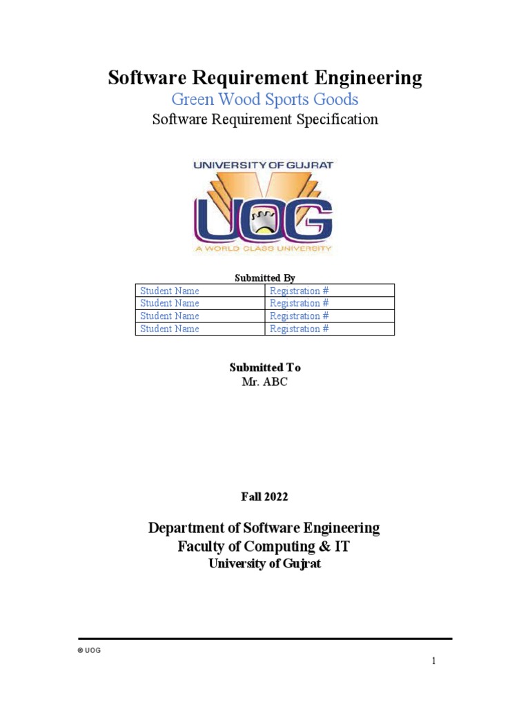 Lecture 19-20 F22 (SRS Template) | PDF | Use Case | Receipt