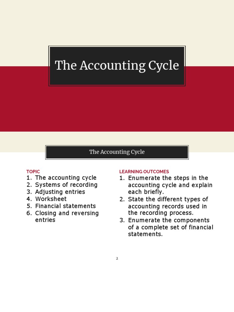 The Accounting Process | PDF | Debits And Credits | Equity (Finance)