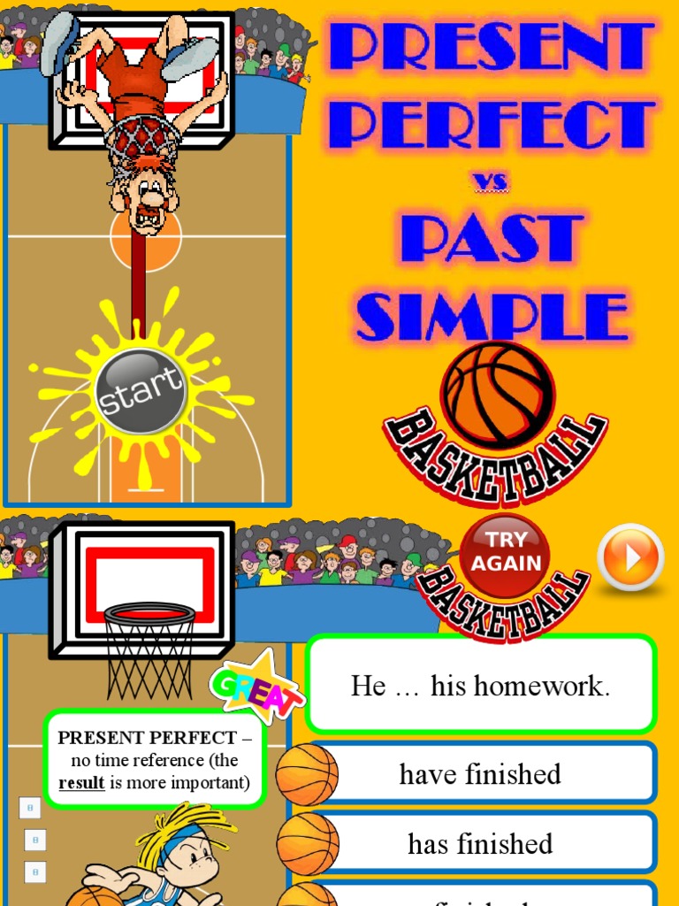 Present-Perfect-Vs-Past-Simp-Basketball-Game-Activities-Tenses HALA ...