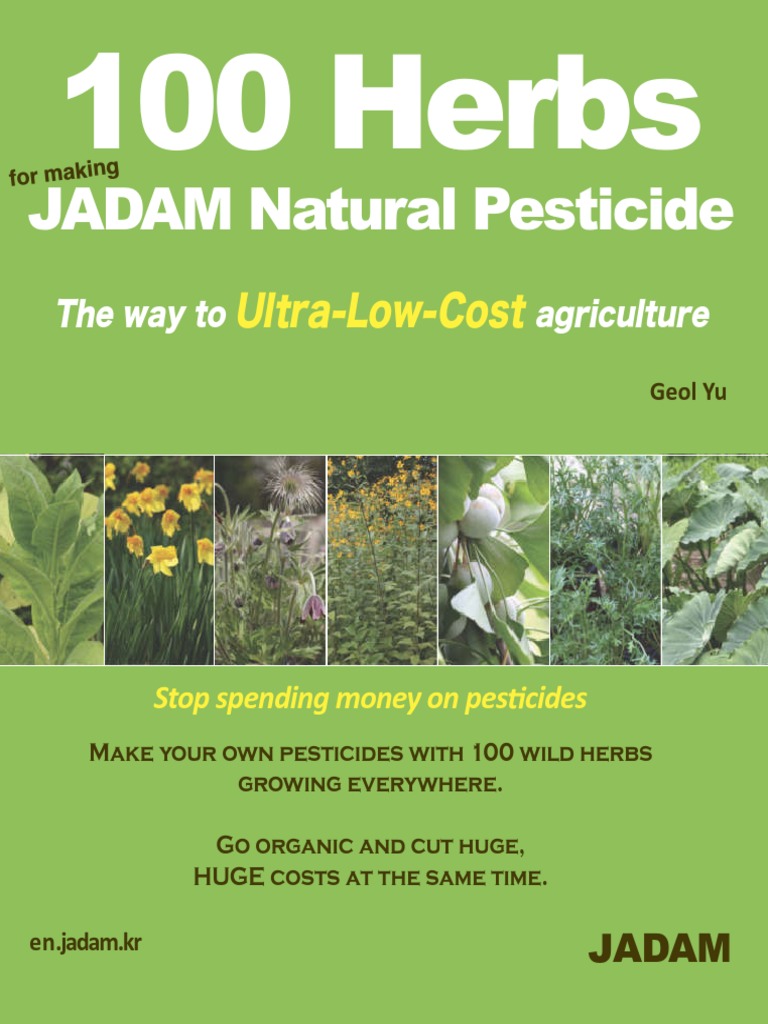 JADAM 100 Herbs, Geol Yu | PDF | Heart | Insects
