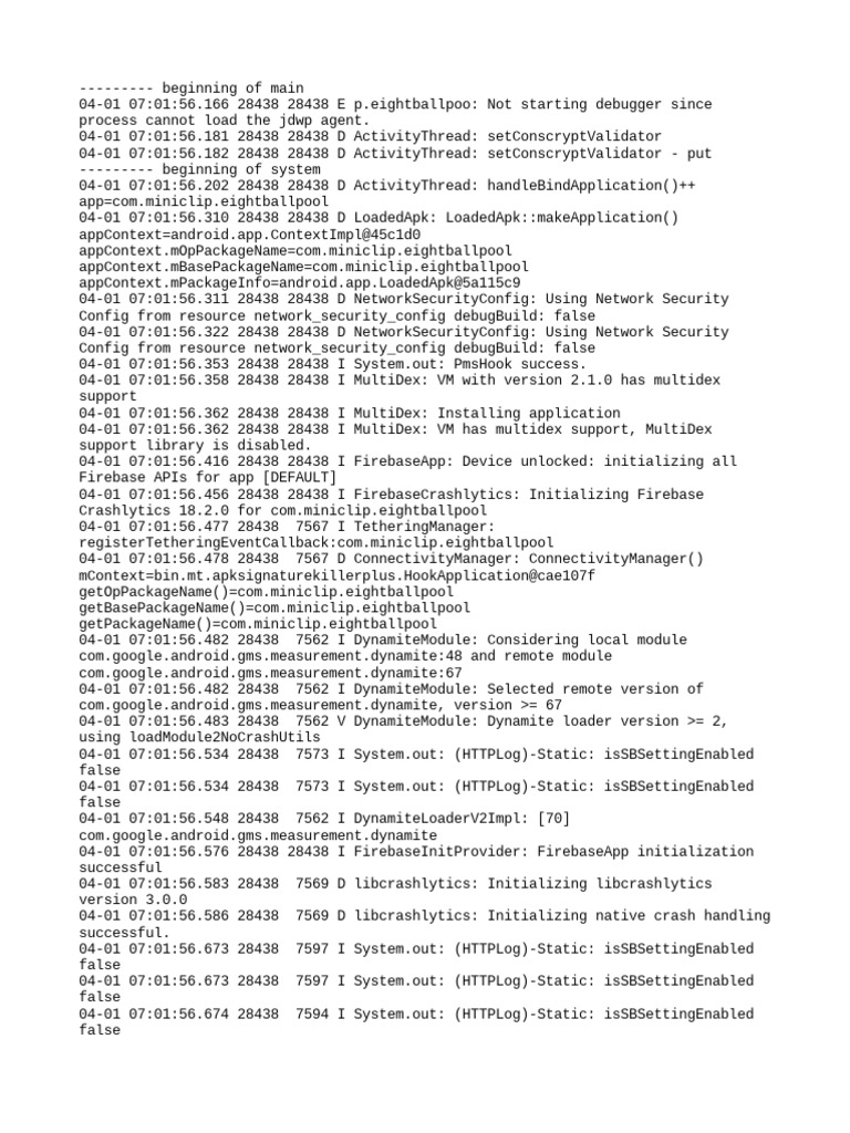 Mod Menu Log - Com - Miniclip.eightballpool | PDF | Library (Computing) | Computing